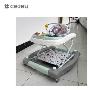 China CJ-BST-9308  (WALKER + ROCKER+PUSH) ，Walker & Rocker 2-in-1: Musical Glow Ride with 3-Level Lift & Safe-Grip Base” for sale