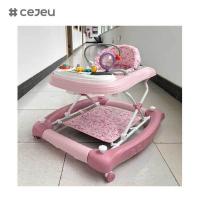 China CJ-BST-9308  (WALKER + ROCKER+PUSH) ，Walker & Rocker 2-in-1: Musical Glow Ride with 3-Level Lift & Safe-Grip Base” for sale