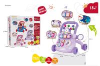 China CJ-HW-368-118  New Style Toddler Plastic Baby Walker Stand-up Toys with Musical Cartoon Feature Activity Walkers for sale