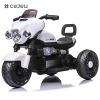 China CJ-XGZ606 Factory Direct Sale Electric Children's Motorcycle Boys Small Fashionable Music Tricycle with Lighting 2 to 4 Years 6V for sale