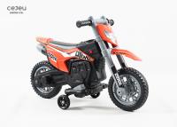 China 6V Kids Riding Motorcycle 2.5km/h 3 in 1 with 2 Motors Training Wheels for Ages 3-8 for sale