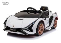 China Lamborghini Sian Licensed 6V Ride On Car with Swing Doors 13kg MP4 Bluetooth for sale