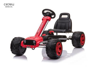 China Kids Go Kart Four Wheel Pedal Cart 113x68x64CM 3-5KM/H for Ages 5-12 for sale