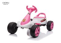 China Plastic Pedal Kids Go Kart Forward Backward Function 71x45x43cm for Ages 3-8 for sale