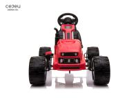 China 13.7KG Red Pedal Go Kart for Kids 5-12 Years with Strong Frame 114x71x66cm for sale