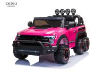 China Six Wheel Kids Electric UTV with Lights Windshield 12V 7AH 21kg for sale