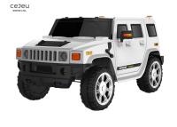 China 12V Kids Ride On Car Hummer H2 Two Seater with Remote Control Self Resetting Fuse 118x70x60cm for sale