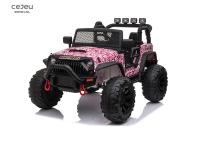 China 12V Kids Spring Suspension Ride On Truck 123x88x80cm with EVA Wheels for sale