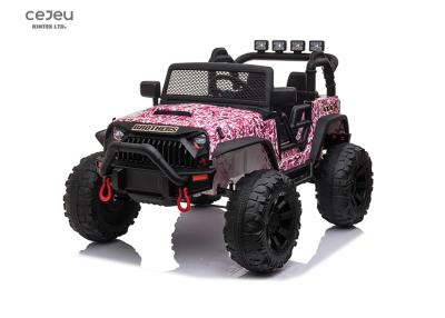 China 12V Kids Spring Suspension Ride On Truck 123x88x80cm with EVA Wheels for sale
