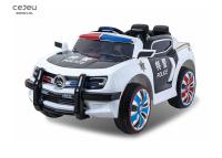 China 12V 35Wx2 Police Ride On Car for Kids 3-8 Years 15.3KG Low Start 2 Seater for sale