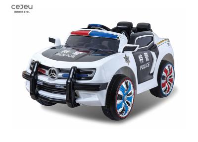 China 12V 35Wx2 Police Ride On Car for Kids 3-8 Years 15.3KG Low Start 2 Seater for sale
