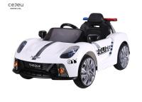 China Police Convertible Kids Ride On Toy Car 12V 1 Seater with 2.4G RC EN62115 for sale