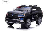 China 12V Kids Police Ride On Car with 2.4G RC 2.6KM/H Electric Toy Vehicle for Ages 3-8 for sale