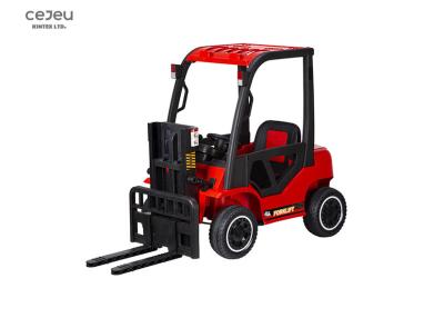 China Kids Ride On Forklift Truck 12V 4.5AH High Roof 146x63x101cm 5km/h for sale