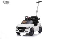 China 3 Height Adjustable Childs Push Along Car with Pushrod EN71 18-36 Months 100x42x80cm for sale