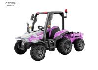 China 12V Ride On Tractor with Parental Remote Control 28KG Roof and Light for sale