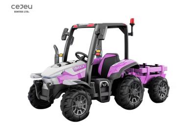 China 12V Ride On Tractor with Parental Remote Control 28KG Roof and Light for sale
