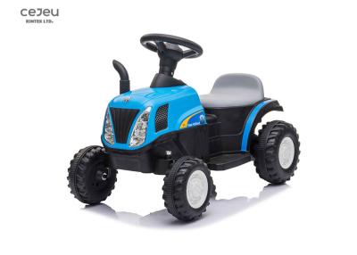 China Blue Ride On Tractor 6V 4.5AH with MP3 Music for Kids Ages 37-96 Months EU Standard for sale