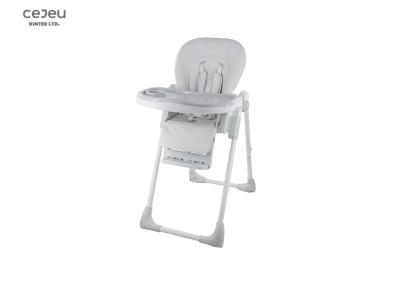 China Portable Baby Feeding High Chair 6 Heights 3 Position Footplate 5 Point Harness for sale