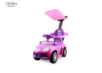 China 3-4KM/H Push Along Toy Car for Toddlers 1-3 Years with Music Lights Storage Pink for sale