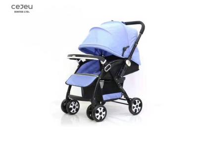 China EN1888 Lightweight Baby Stroller 240D Linen Fabric Folding Pushchair 25kg Capacity 7 8 Inch Wheels for sale