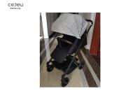 China 7 Inch Front Wheels Lightweight Baby Stroller 45x21x69cm Foldable One Click Collection for sale