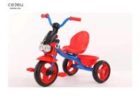 China Kids Riding Tricycle with Front Basket 3 EVA Wheels Music Light for 3-6 Years for sale