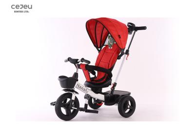 China EN71 Ride On Trike with Parent Handle 8.5kg 360 Seat Rotatable Kids Tricycle for sale
