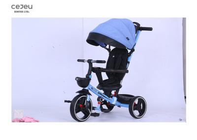 China Foldable Kids Tricycle Stroller 10.5kg PU Wheels 1-5 Years EN71 Certified for sale
