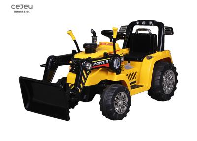 China 12V Kids Electric Ride On Digger Truck with MP3 Music and Lights 128x54x68cm for sale