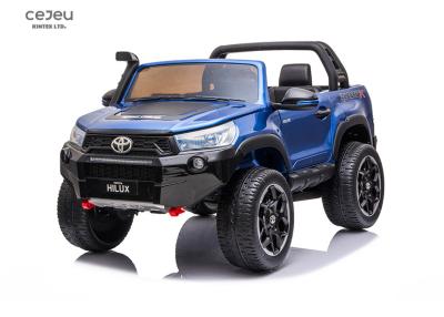 China Licensed Toyota Hilux 2019 Kids Electric Ride On Car 140x92x74cm Two Seat 12V for sale