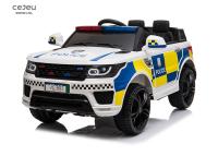 China Kids Ride On Police Car Toy 12V 4.5AH Battery 30W Motors Three Speed Adjust for sale