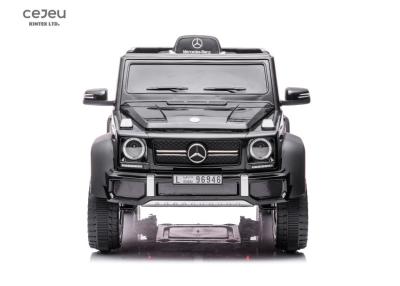 China Mercedes Benz G63 Licensed Kids Electric Ride On Car 12V 7AH Battery 35W Motors for sale