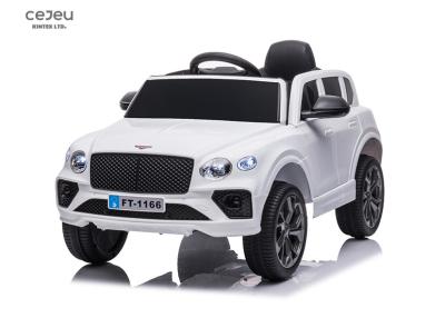 China 6V4AH Kids Ride On Toy Car with Dual Batteries 380 Motor Two Doors White Red for sale