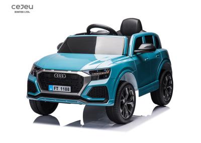 China Kids Electric 6V Ride On Car with Leather Seat and EVA Wheels for Ages 3-8 for sale