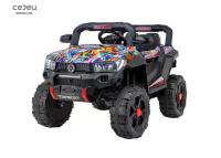 China 6V Electric Two Seater Ride On Truck for Kids 3-8 Years Off Road UTV with 2 Batteries for sale