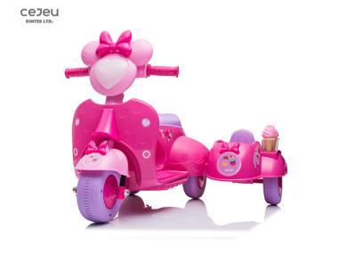 China Kids Electric Tricycle Motorcycle 6V Battery Powered Ride On with Front Heart Light for sale