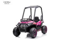 China 12V7AH Kids Ride On Truck with Ceiling 25KG Load 2.4G RC 35W Motor for sale