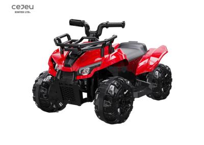 China 6V Kids Electric Ride On Car ATV Toy Quad with Four Big Wheels for Ages 3-6 for sale