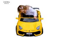 China Kids Electric Ride On Toy Car Two Motors 6V4AH Battery Powered with Parallel Swing for sale