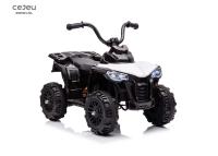 China 6V 4AH Rechargeable Kids Ride On Quad ATV with LED Headlights and MP3 for Ages 3-8 for sale