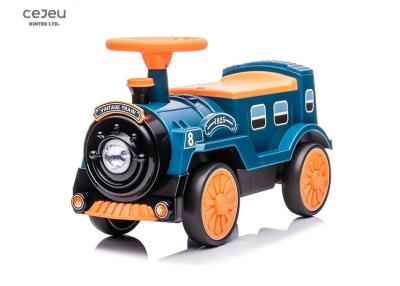 China Ergonomic Kids Ride On Car 60x27x36cm with Anti Topple Devices Blue Pink for sale