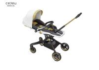China Lightweight Aluminum Baby Stroller 0-15kg Birth to 3 Years Foldable Pushchair for sale