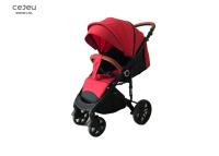 China Folding Baby Stroller 25kg Capacity Fully Reclining Aluminum Alloy Frame for sale