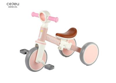 China 30kg Load 3 Wheel Balance Bike for 1-3 Years Old Kids Adjustable Seat Height 11.8-14.2 inch for sale