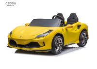 China 12V Battery Powered Kids Electric Ride On Toy Car with Leather Seats 175cm for sale