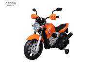 China Kids 4 Wheel Electric Ride On Motorcycle 12V Battery Powered with LED Lights and Music for Ages 3-8 for sale