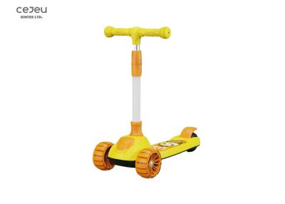 China 3 Wheel Toddler Scooter for Kids 3-8 Years Adjustable Height LED Flashing Wheels for sale