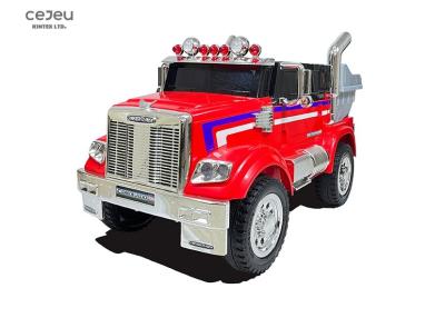 China Electric Rugged Ride On Tractor for Kids 12V Battery 2.5km/h Speed for sale