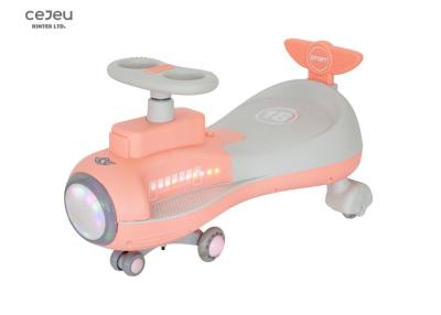 China Children Swing Bike with Silent PU Wheels 75x32x42cm Yellow Green Pink for sale